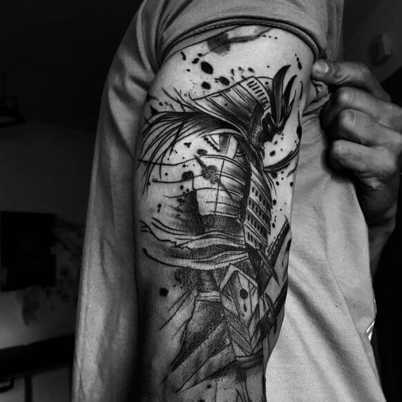 20 Inspiring arm samurai tattoos